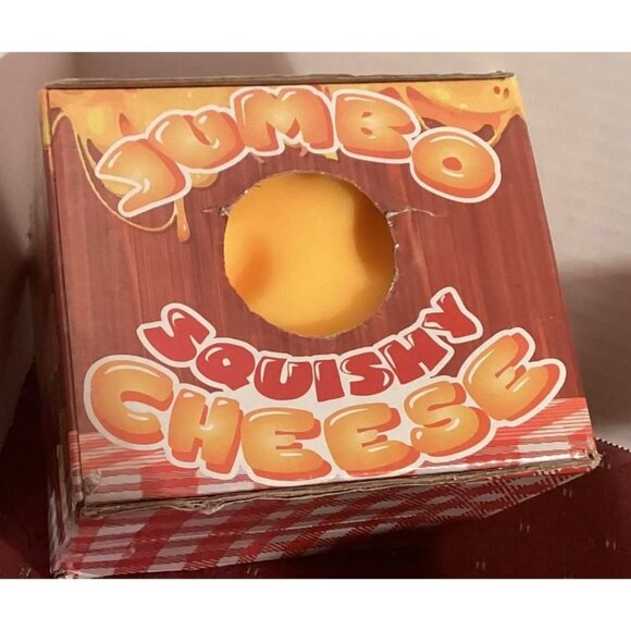 Hobby Lobby | Toys | Jumbo Squishy Cheese Stress Relief Toy | Poshmark